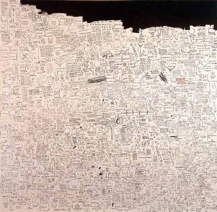 Fabiano Devide: JEAN-MICHEL BASQUIAT: coroas aos "famosos atletas negros"