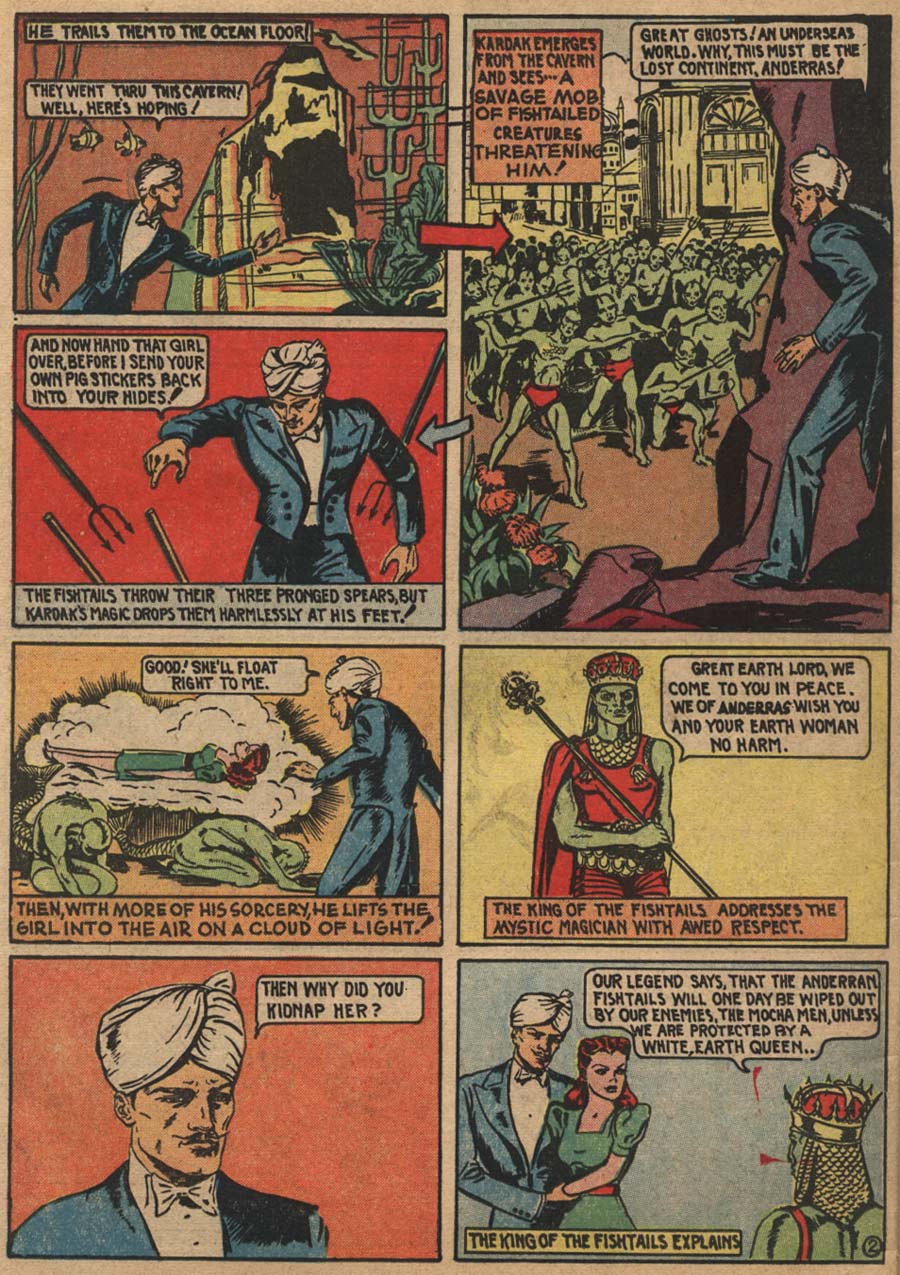 Mystery Men of the Golden Age: Kardak the Mystic Magician