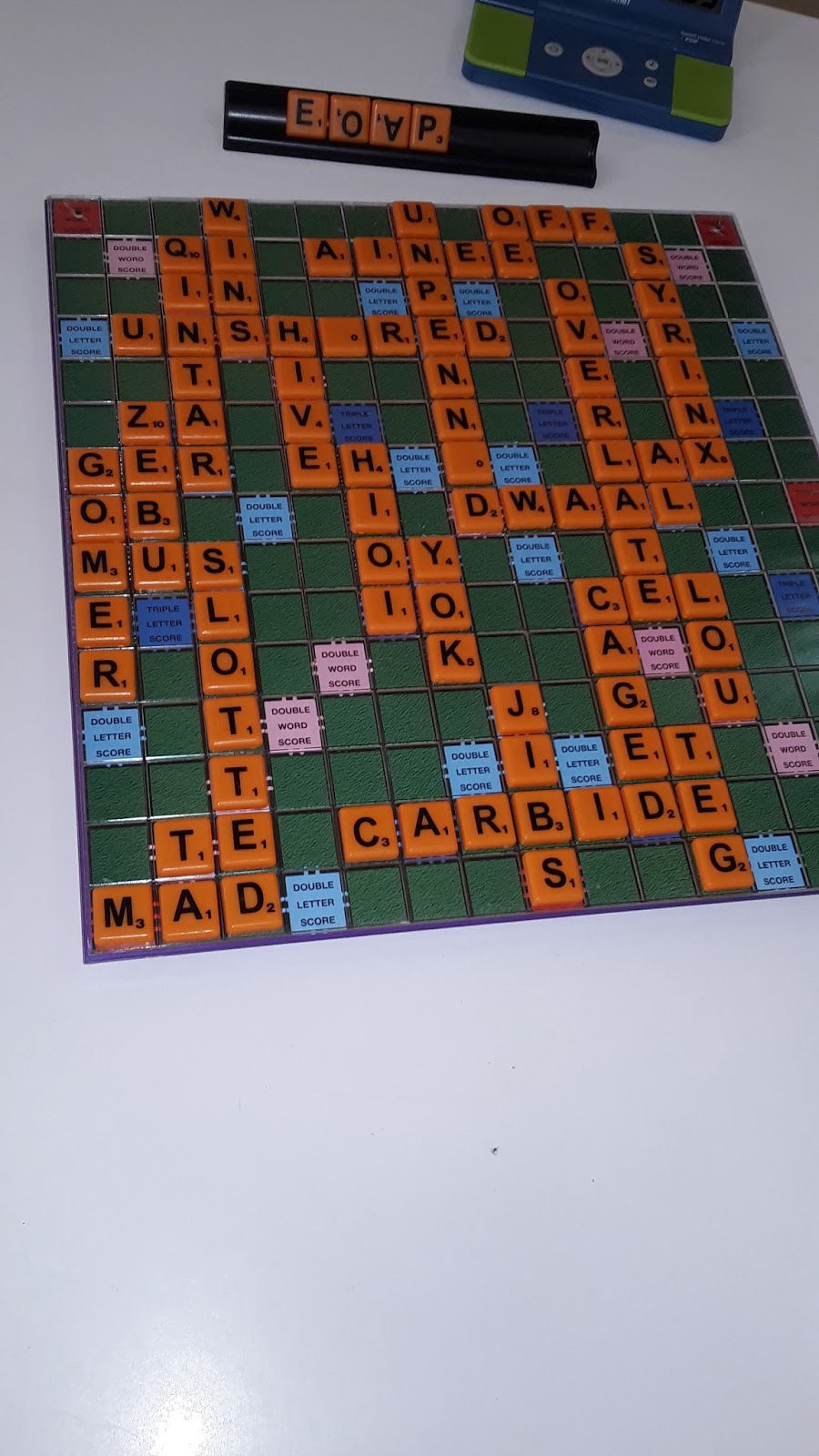 Capgemini International Scrabble Tournament 2017 - Day 2 - Scrabbling Away