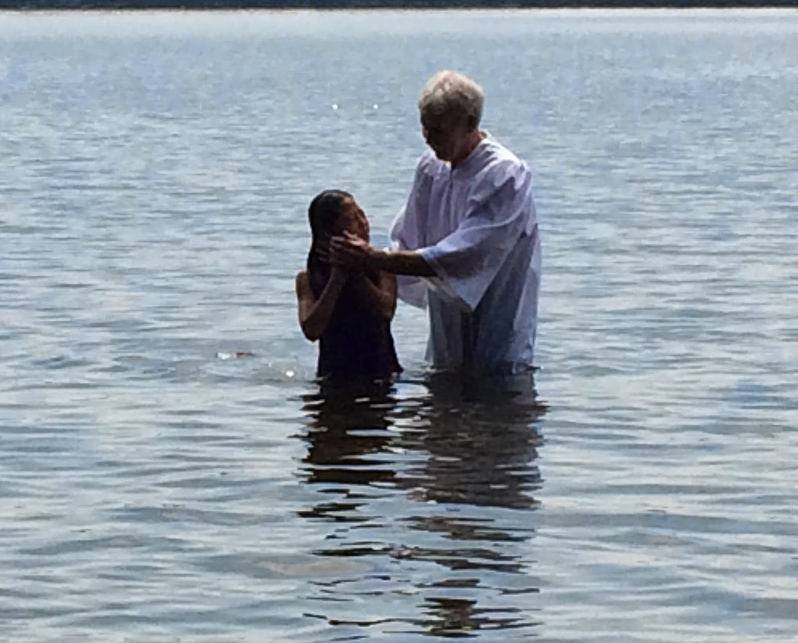 Barrels of Blessings: Baptism on the Lake