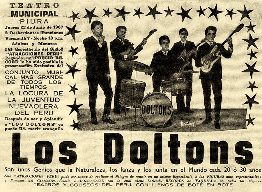 Rock Peruano (Imágenes): Los Doltons (1965)