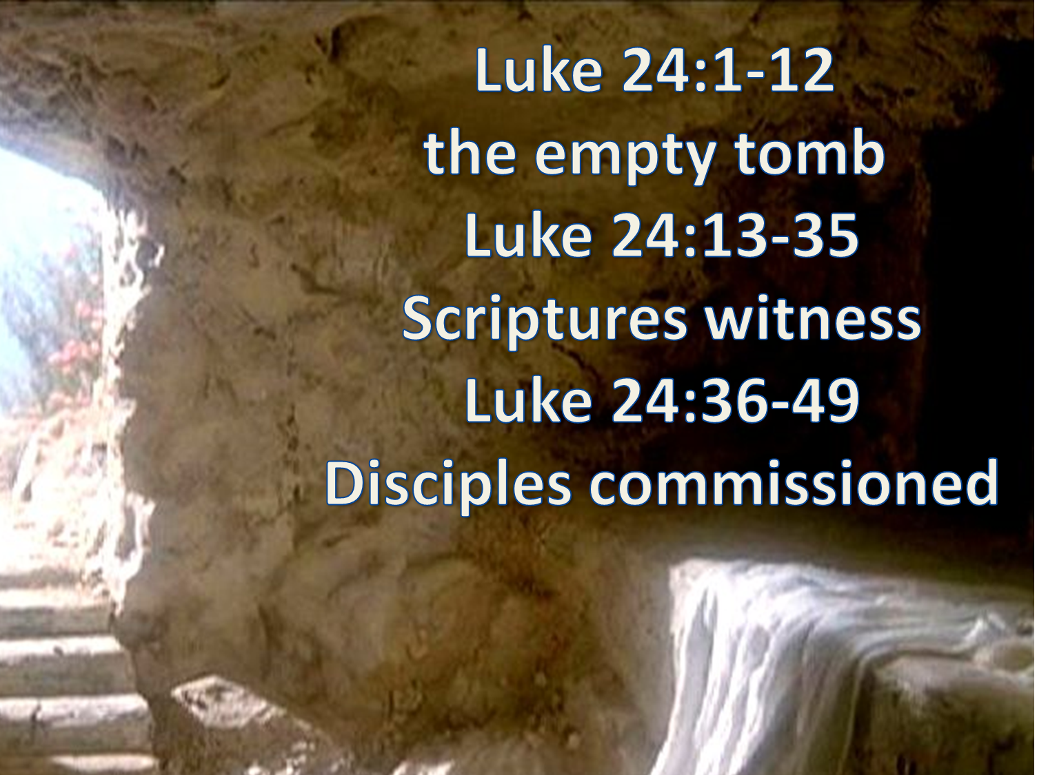 HOW IN THE WORLD!!: Empowered to Witness (Luke 24:36-49) - God's ...