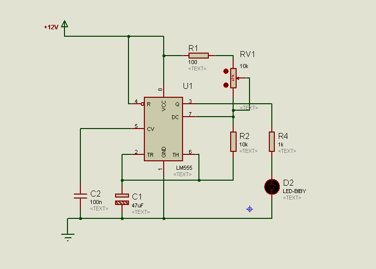 Elektronik ve hobi devreleri: 555 sinyal lamba devresi