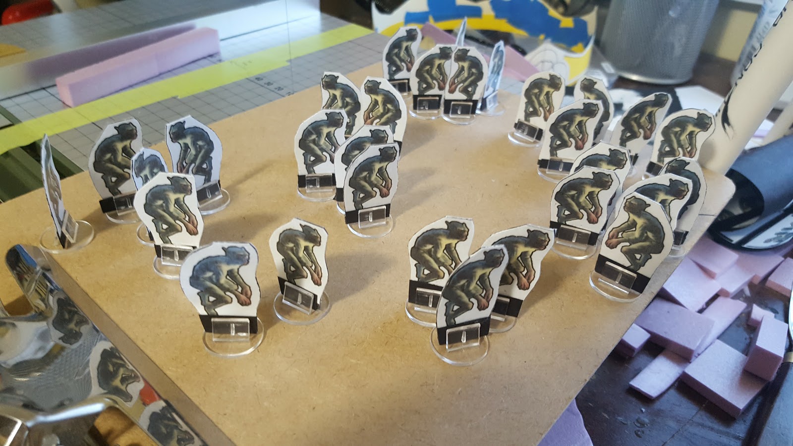 Printable Miniatures. Part 2, Basing the figure. | Starships & Steel ...