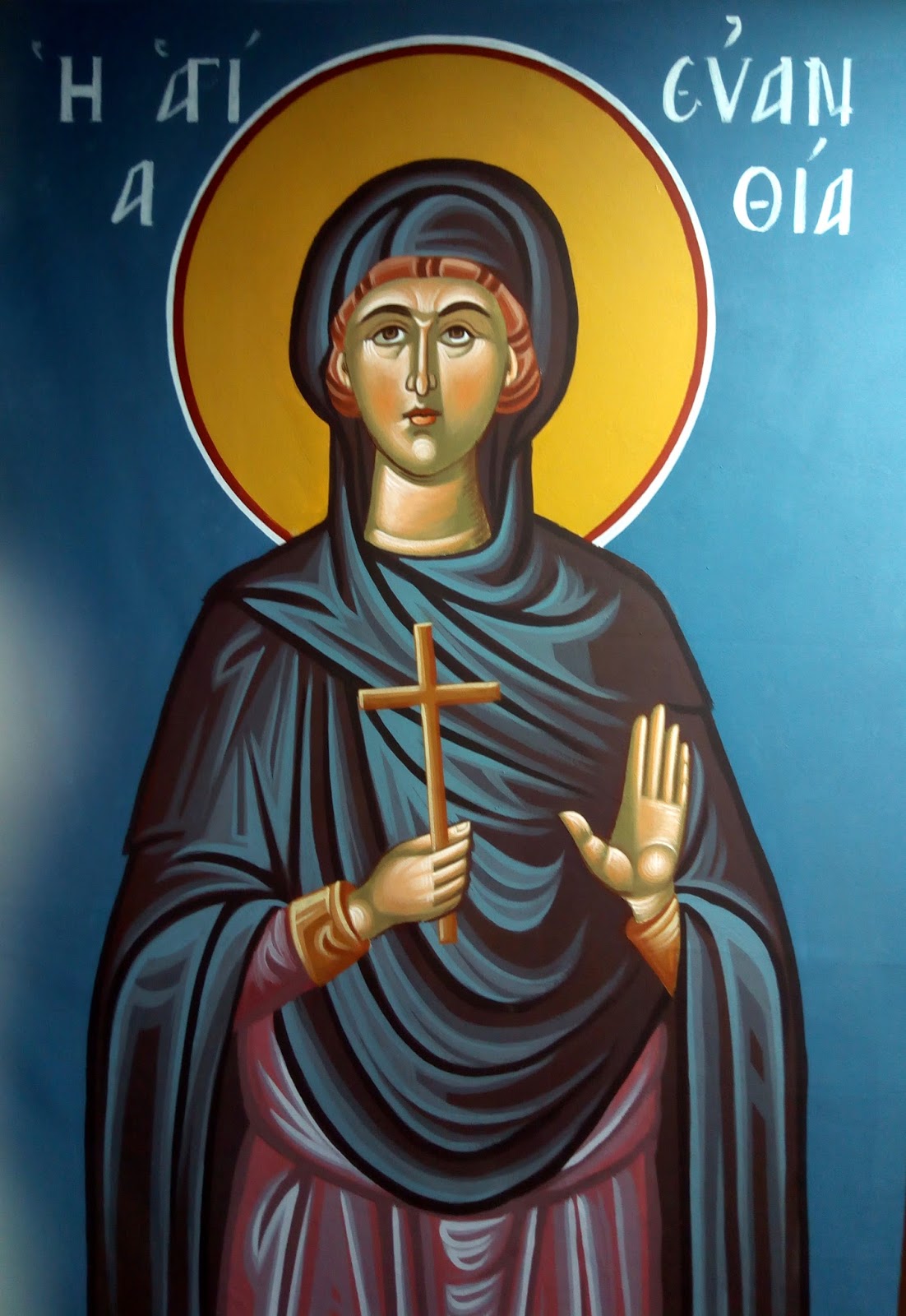 Εργαστήρι Ψηφιδωτού - Αγιογραφίας "Ιωάννης Σ. Παπαδόπουλος" : Αγία ...