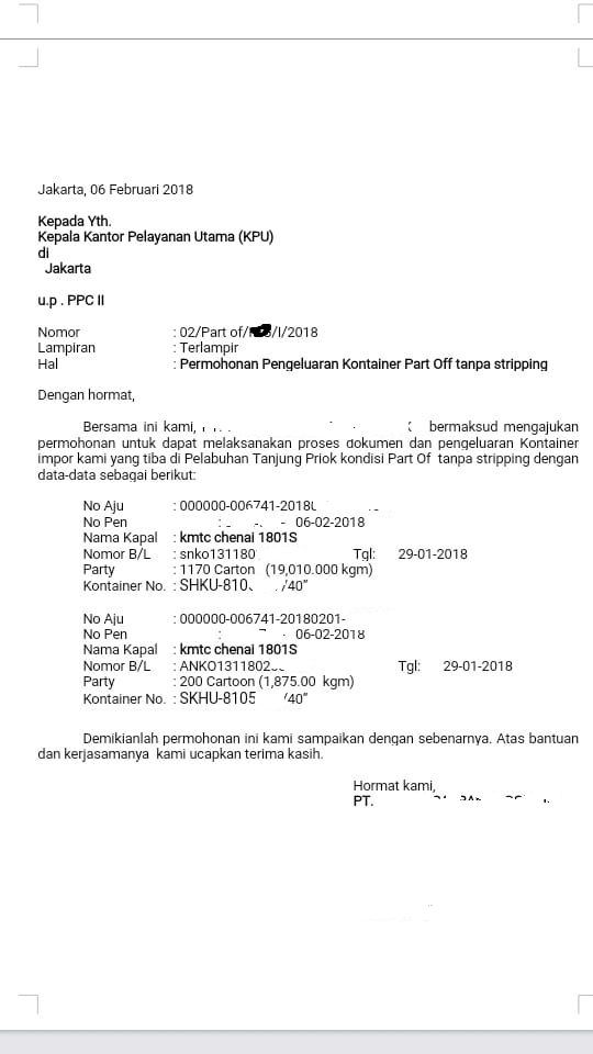 Cara Membuat Surat Izin Bongkar Muat - Pdf Master 2021