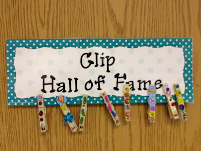Second Grade Style: Long Live the Clip Chart