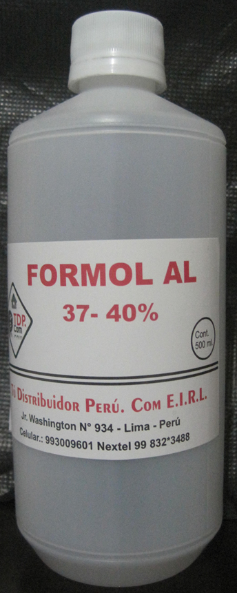 TU DISTRIBUIDOR PERU.COM EIRL: formol,formol al 40%,
