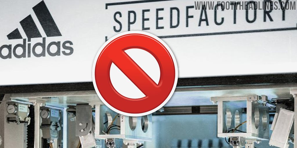 Adidas To Close Robot 'Speedfactories' in Germany and US - Footy Headlines