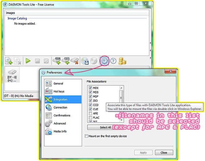 How To: Mount image files (.mds, .mdx, .iso, etc.) using DaemonTools ...