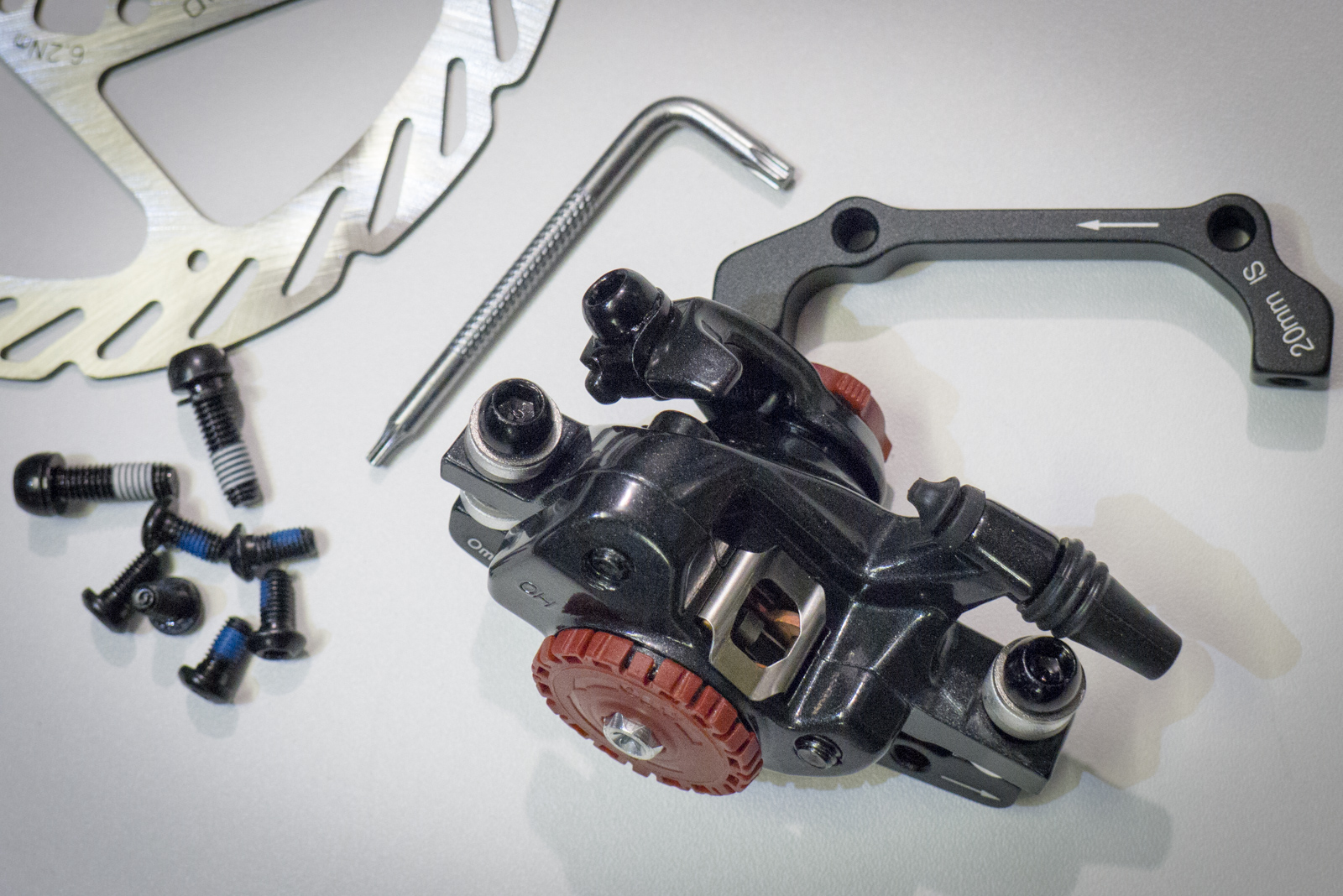 Installation de freins à disque