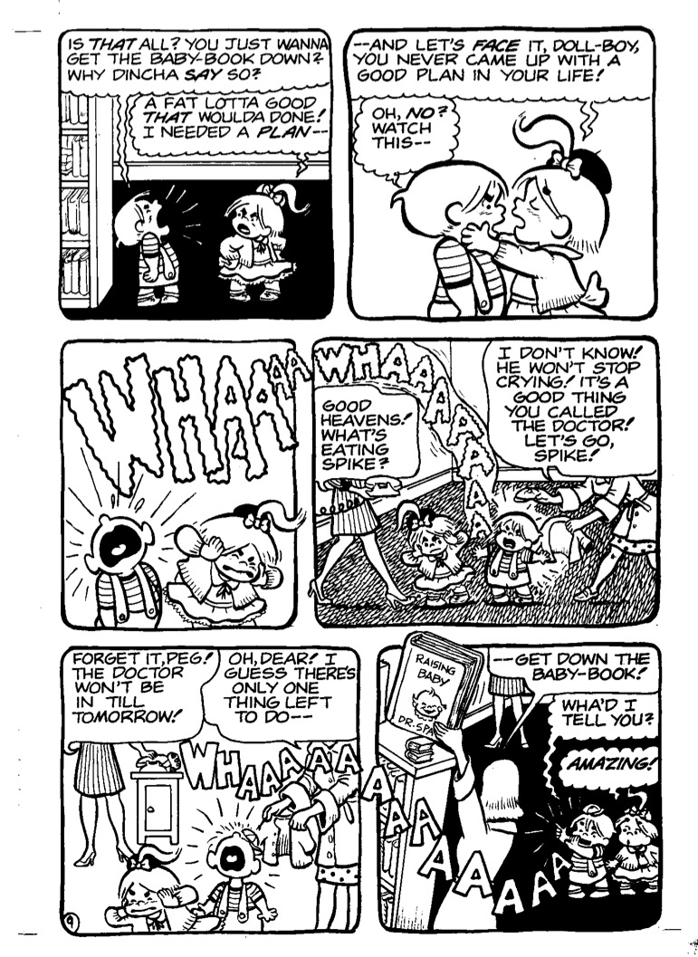 Four-Color Shadows: Sugar and Spike-Sheldon Mayer-1980s (??)