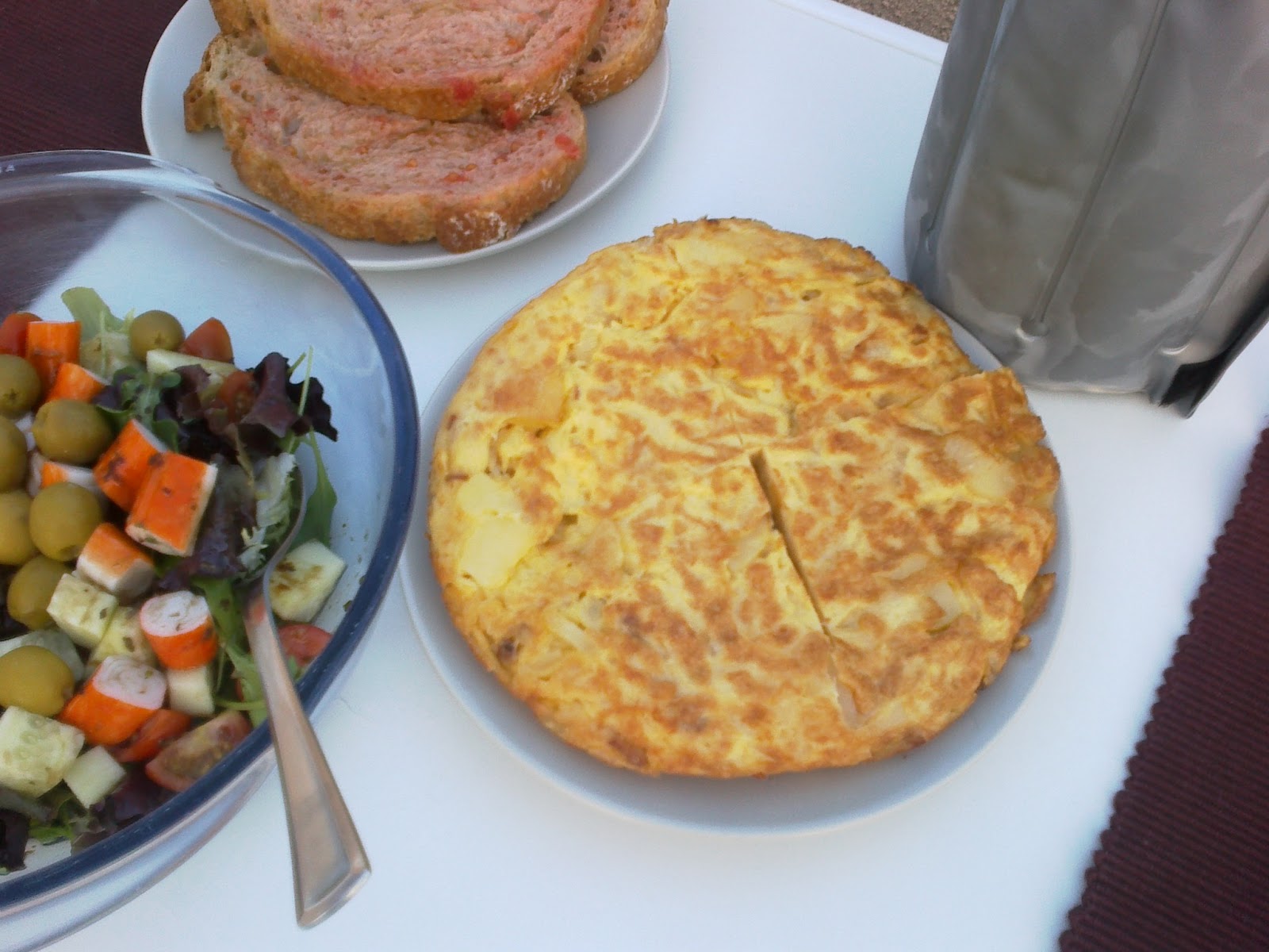 QUIMA - LES MEVES RECEPTES: SOPAR A LA FRESCA