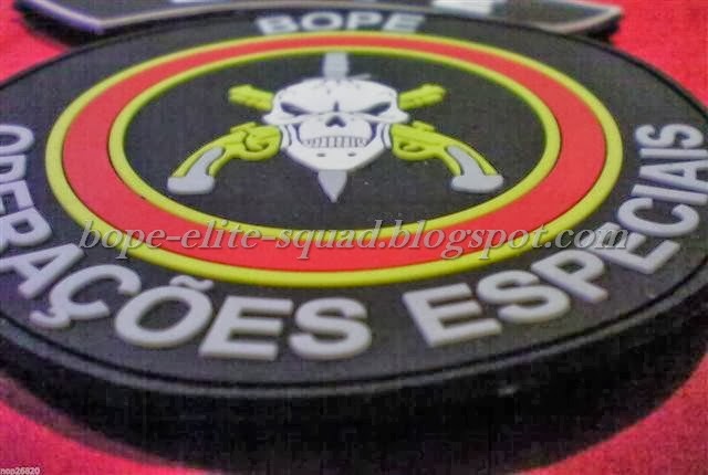 BOPE ELITE SQUAD: BOPE Elite Squad adopted the new rubber patches