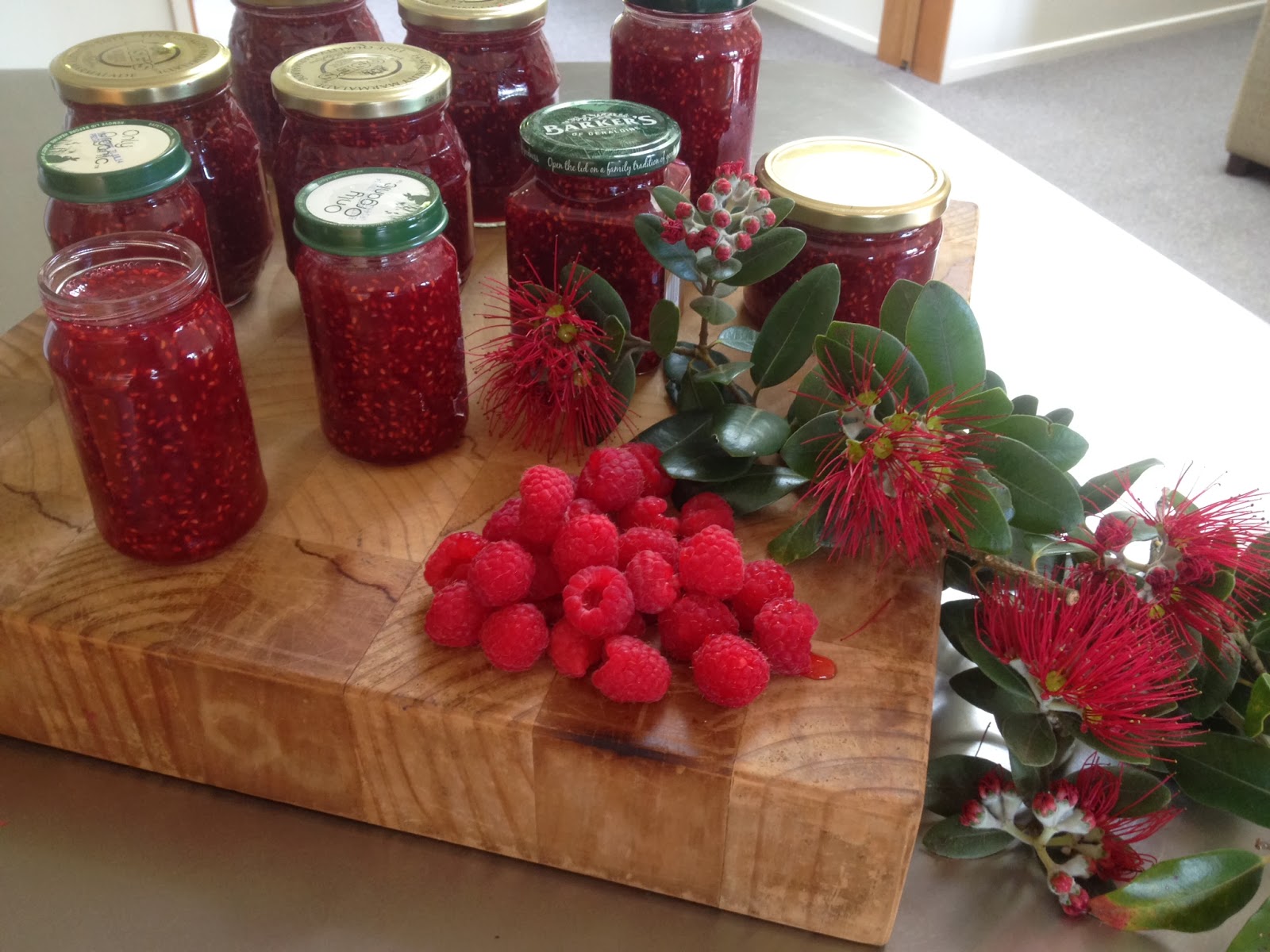 Jeannie's Kitchen: Raspberry Jam and Christmas