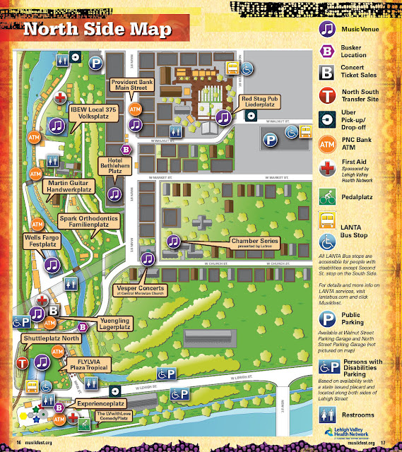 My Last Unfinished Blog: Musikfest 2017 in Bethlehem, Pennsylvania: 13 ...