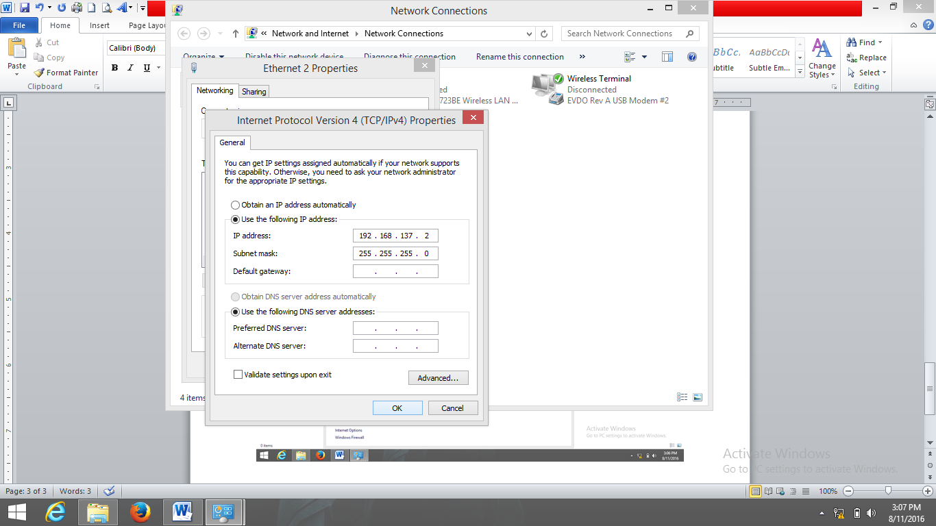 Langkah-Langkah membuat ip Address: Langkah-langkah membuat ip address