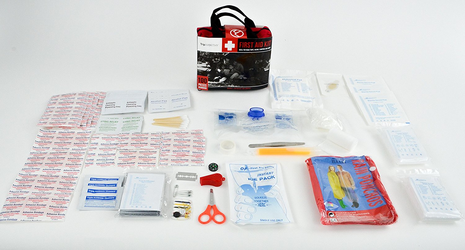 TORIngAmerica: REVIEW: Compact 100-Piece First Aid Kit by #TripWorthy