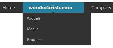30 Best Stylish Drop down Horizontal Menu for Blogger - Wonder Krish ...