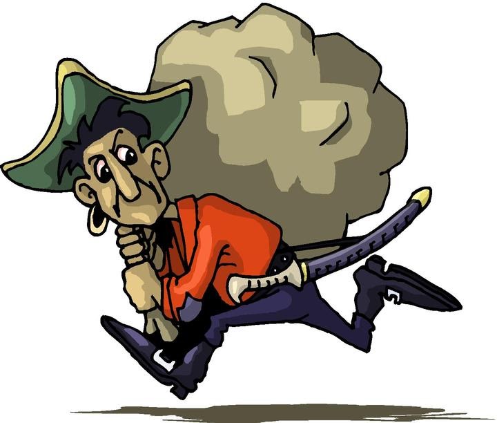 French Vocabulary Illustrated: butin