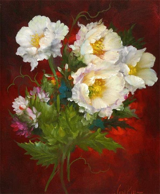 Maher Art Gallery: Gary Jenkins | American floral painter