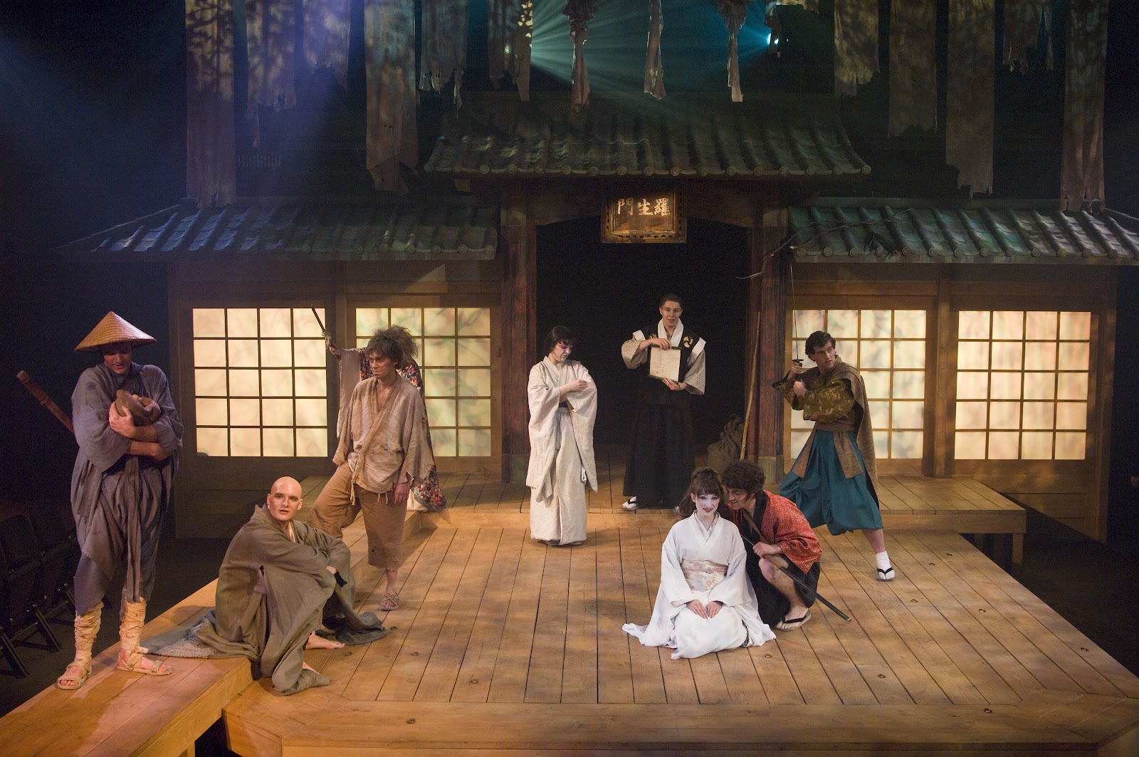 The Theatrical Designs of Gary Benson: Rashomon--Lighting Design