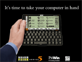 Retromobe - retro mobile phones and other gadgets: Psion Series 5 (1997)