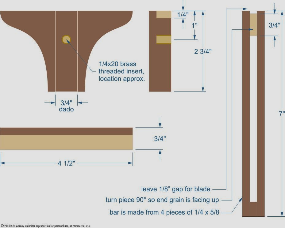 The Wood Knack: Easy to construct marking gauge