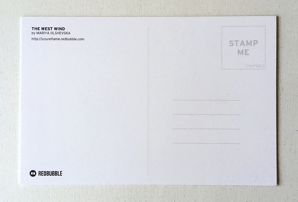 Meticulous Madness: RedBubble Postcards Review