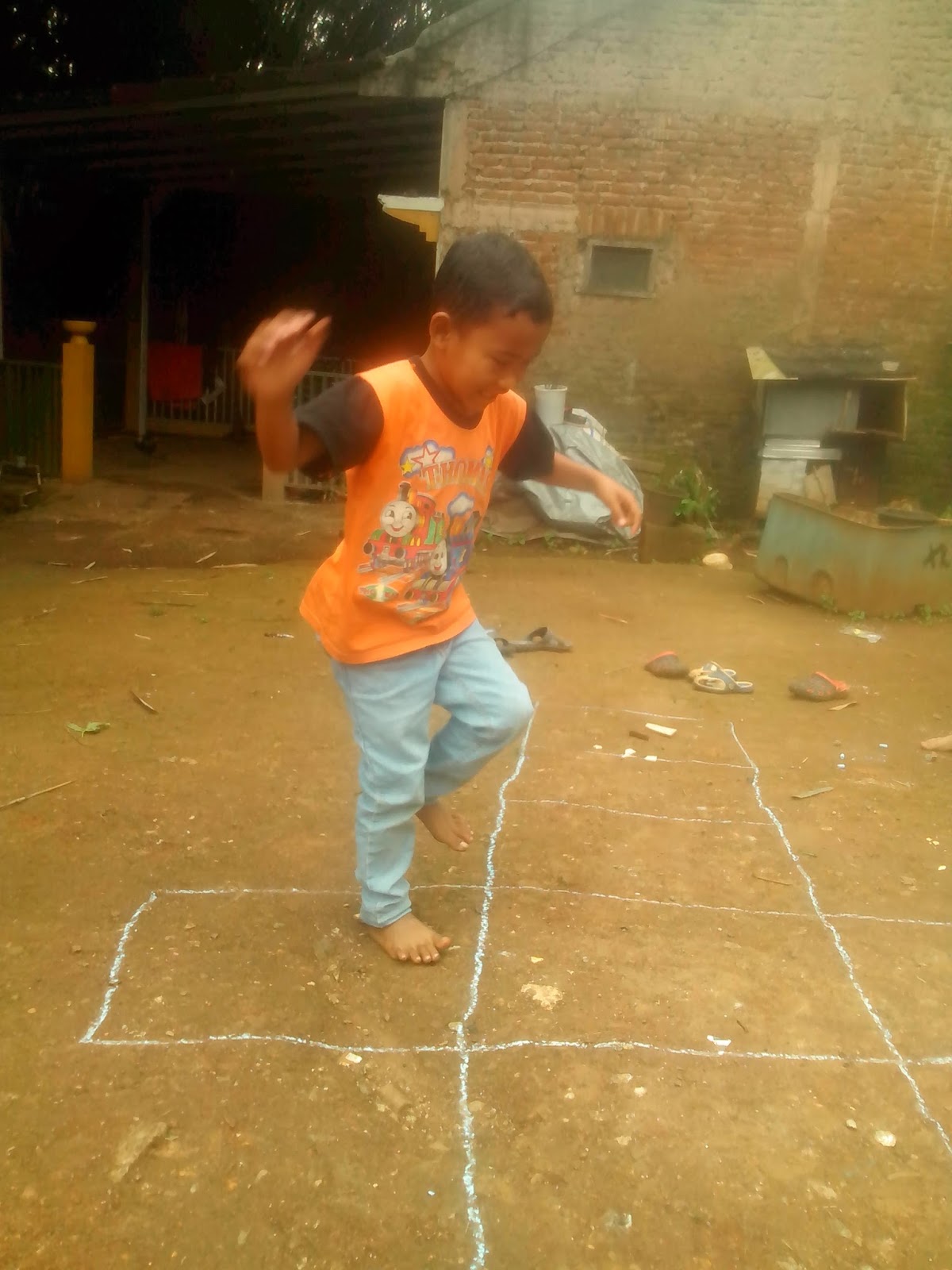 Engklek Permainan Tradisional