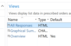 Sean Regan's Development Blog: Updating a SharePoint Survey View