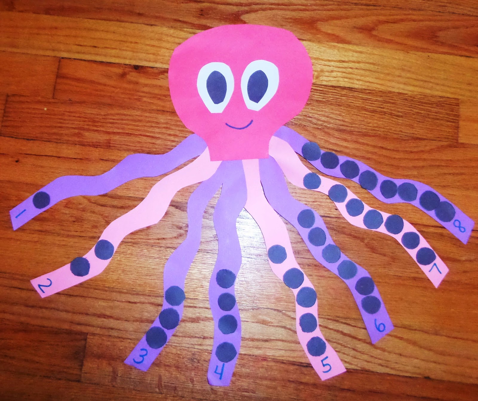 Our 3 Little Arrows: Oo- Octopus