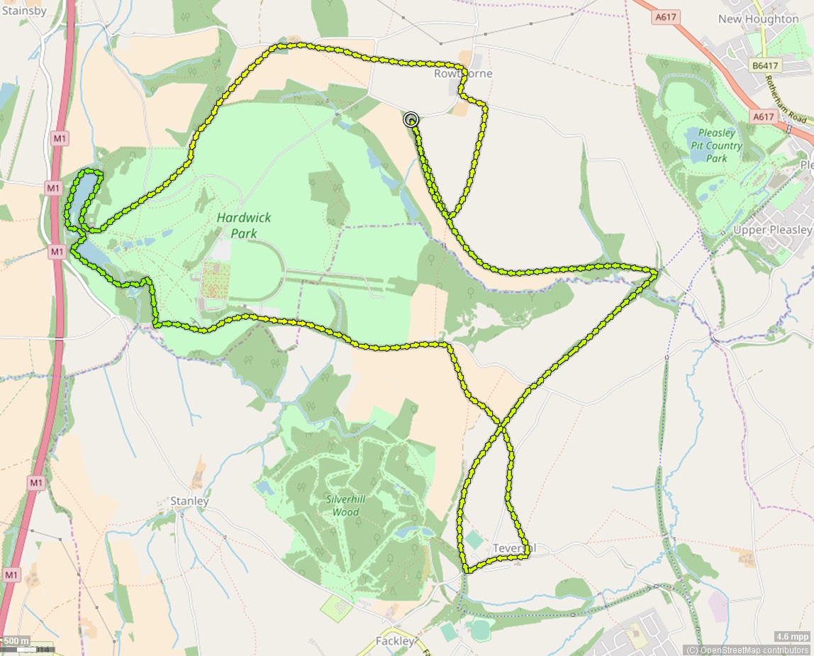 Vale of Belvoir Ramblers: Rowthorne, Hardwick Hall and Teversal, 22nd ...