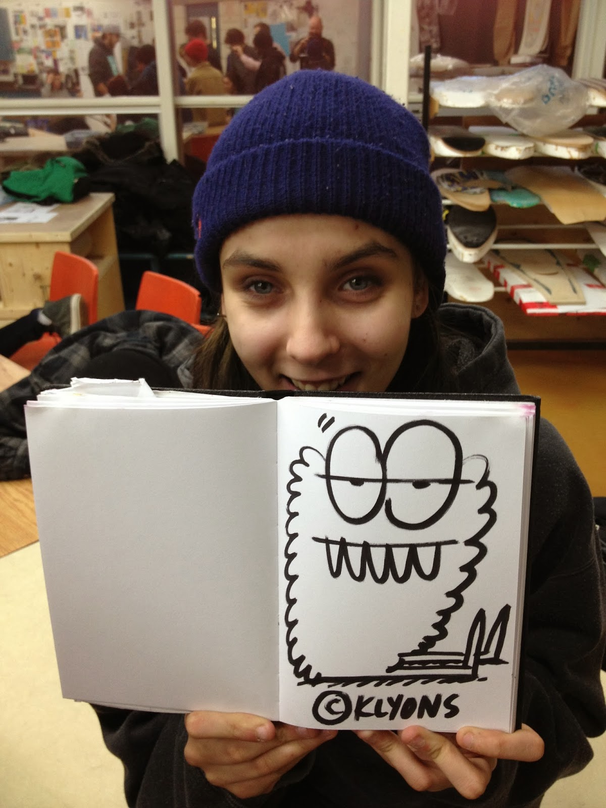 OASIS SKATEBOARD FACTORY: International artist/designer Kevin Lyons ...