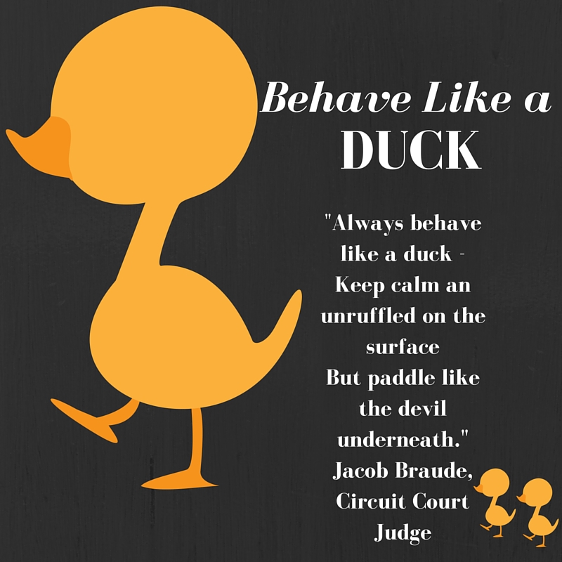 Empowered Women, Empower Women: Becoming More Like Ducks