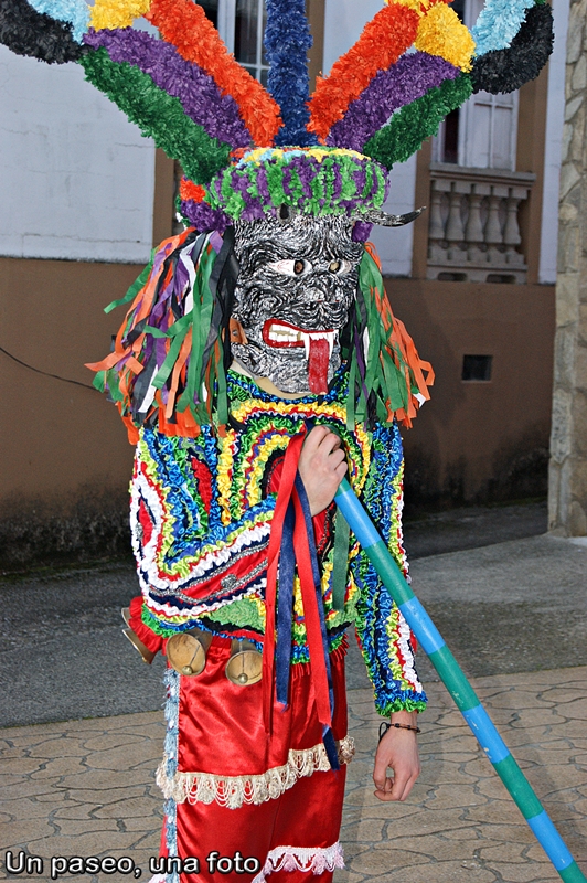 Un paseo,una foto: Mascarada Ibérica 2016. Viana do Bolo. Ourense