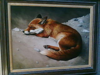 Clive Meredith Wildlife Art: London international horse show