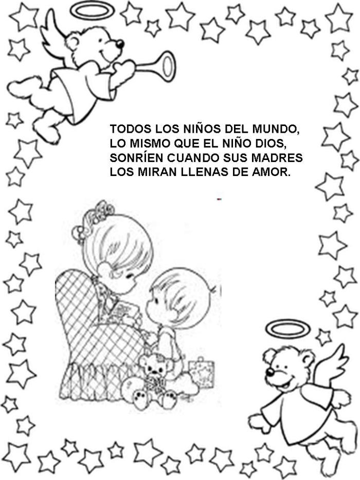Kids Zone: Poemas para Colorear