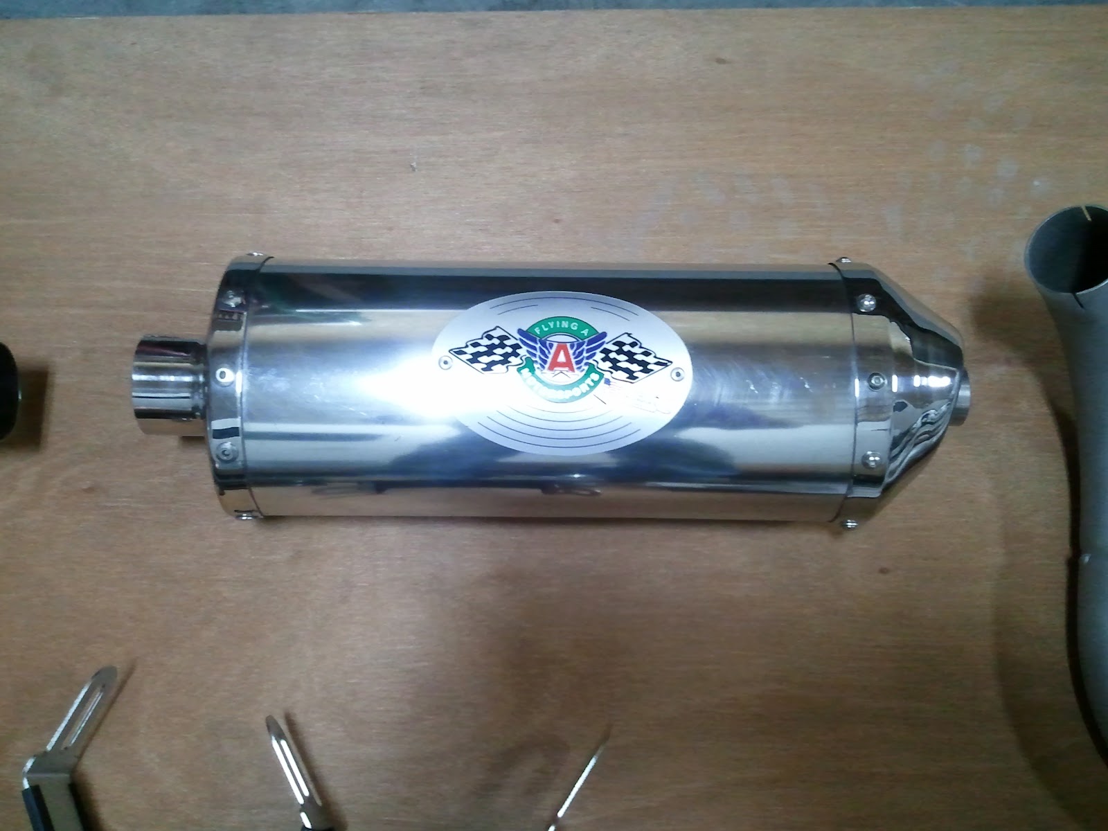 Wileyco Exhausts: Bombardier DS650 Full Dual System - WCB12SS/USFS