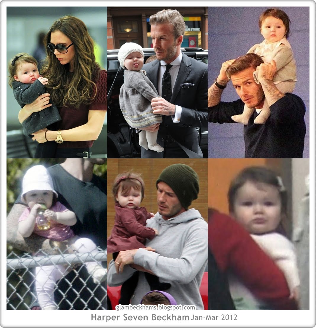 David and Victoria Beckham Blog: Harper Seven Beckham : Cute style