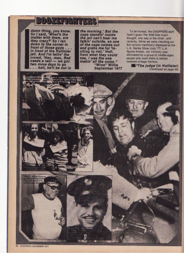 Road to Glory: Boozefighters Chopper Magazine 1977