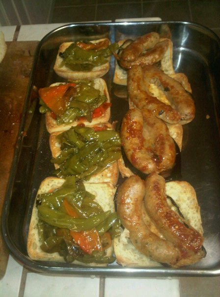 Bistro di Marco: Italian Sausage and Pepper Panini