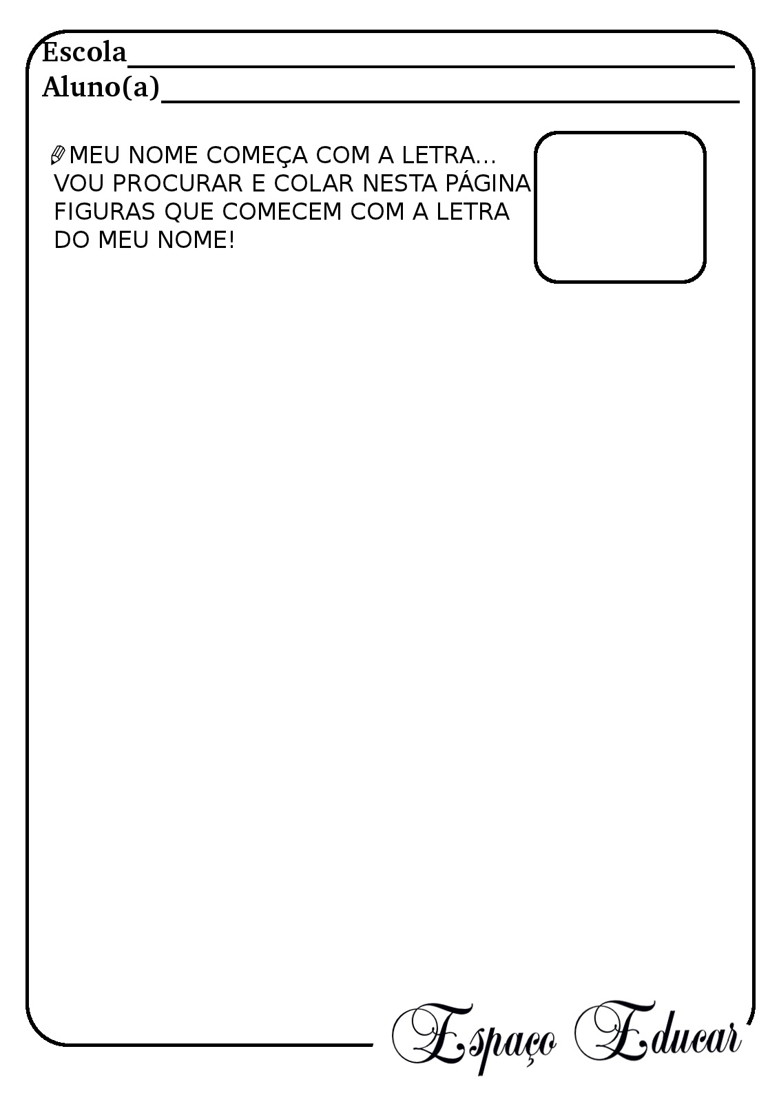 IDENTIDADE: ATIVIDADES COM O NOME - RECORTE, CONTAGEM DAS LETRAS ...