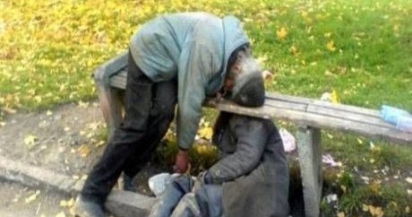 John Chiv: Drunk bum in Old Town yells obscenities while being passed ...