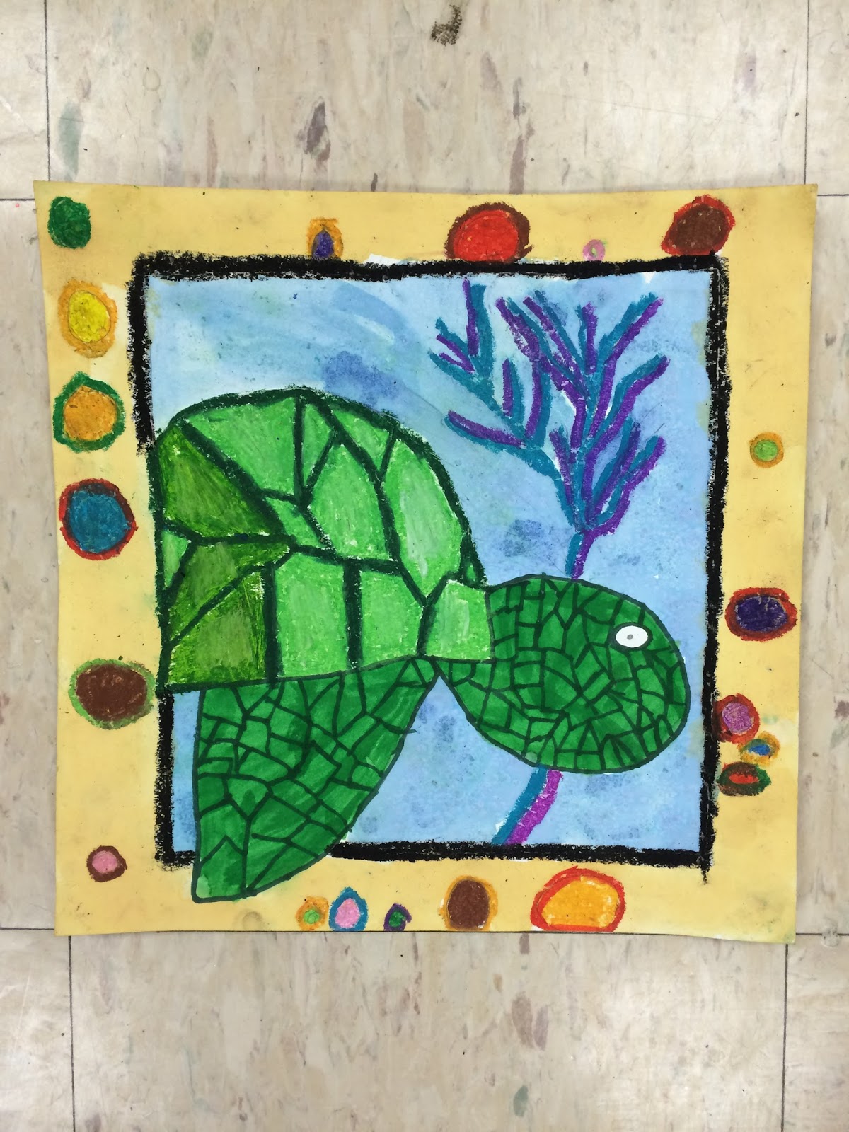 WHAT'S HAPPENING IN THE ART ROOM??: 3rd Grade Sea Turtles