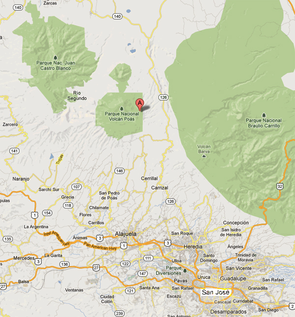 Volcán Poas la caldera de azufre | El Guisante Verde Project - Blog de ...