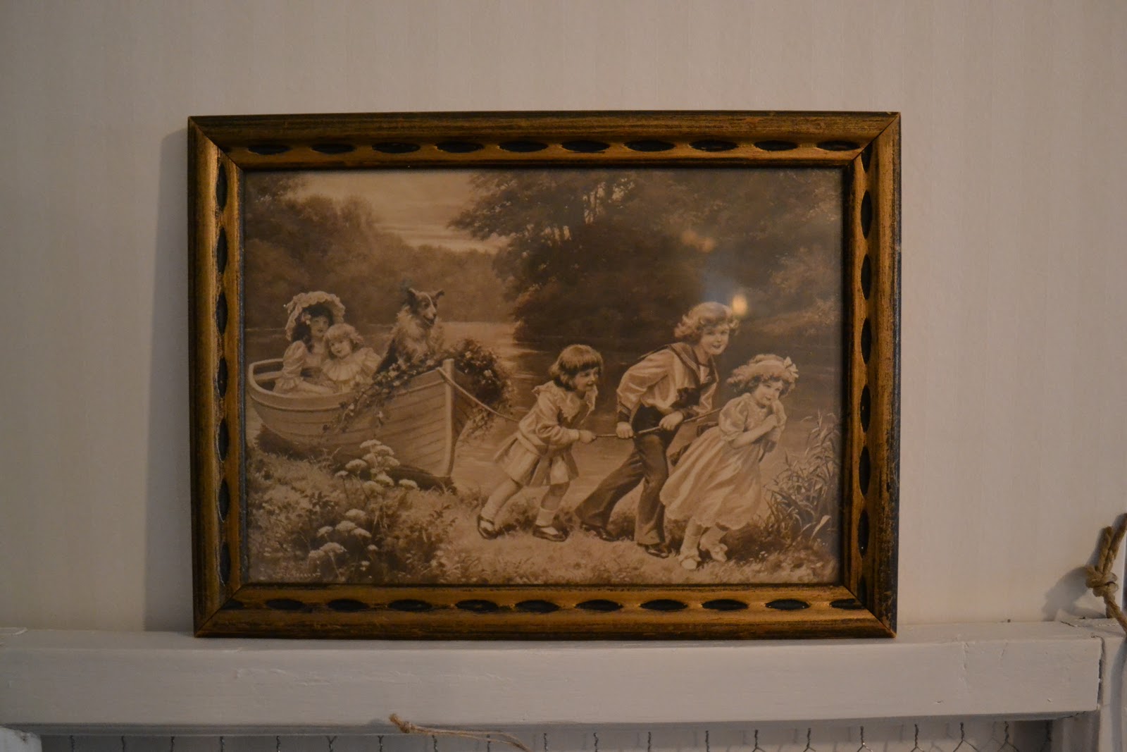 "Hemmet är min vrå": "Gamla tavlor"