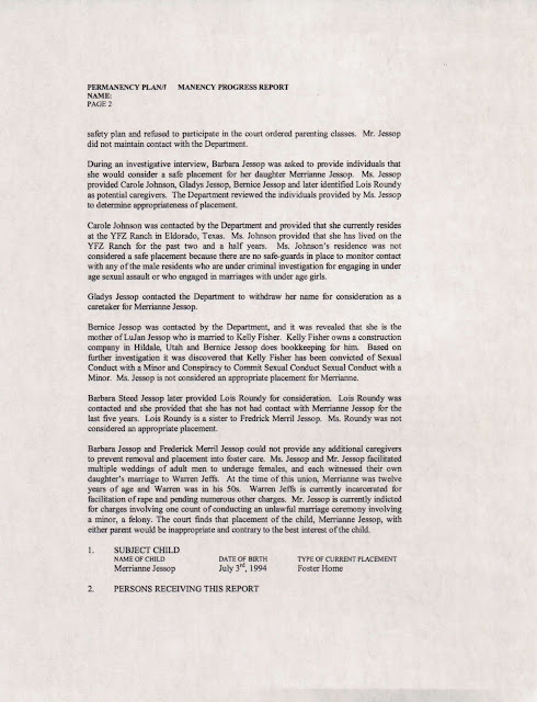 freethefldschildren: TRASHING BARBARA JESSOP UNTO DEATH.