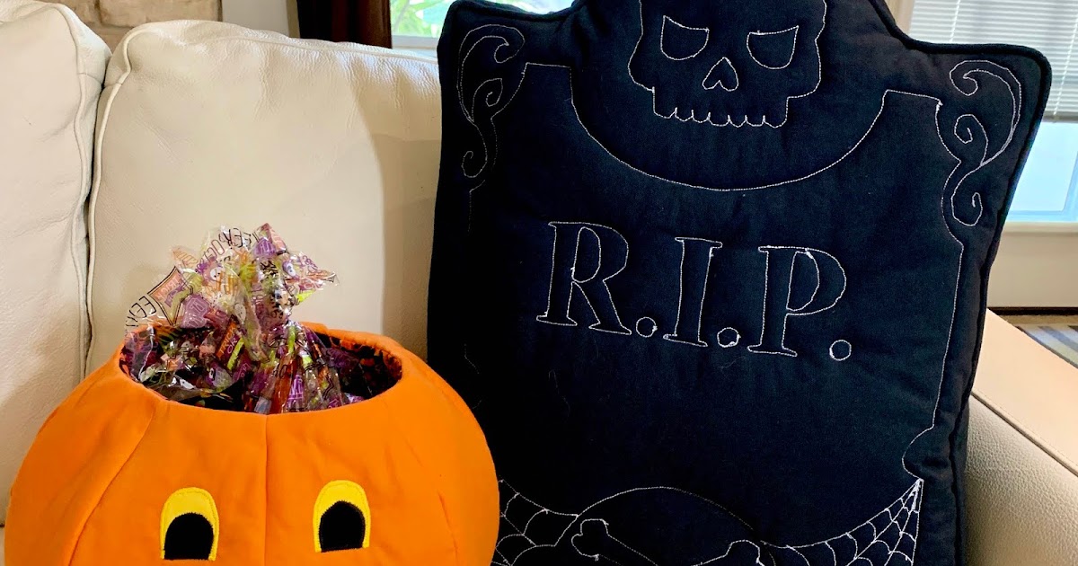 GoHeen Designs RIP Tombstone Pillow Pattern Review | Ready-to-Swear