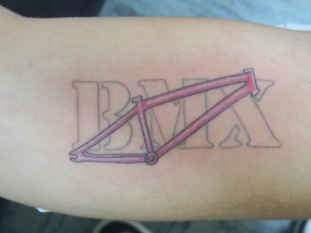 x: tattoo bmx